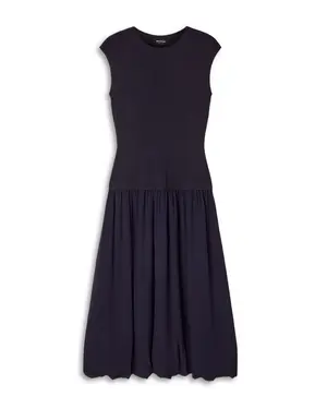 Whistles Knitted Bubble Hem Dress