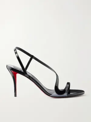 CHRISTIAN LOUBOUTIN Rosa Z 80 Stiletto Sandals - Black