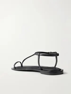 A.emery Alta Leather Sandals - Black