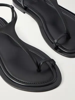 A.emery Alta Leather Sandals - Black