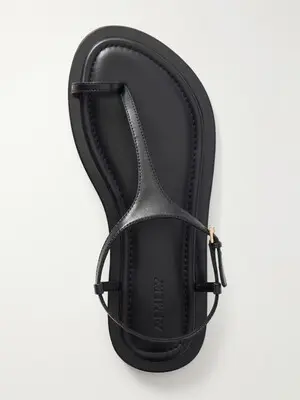 A.emery Alta Leather Sandals - Black
