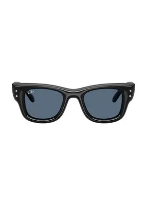 Ray-ban Wayfarer Puffer Square Sunglasses - Black