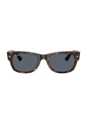 Ray-ban Mega Wayfarer Ii Square Sunglasses - Brown