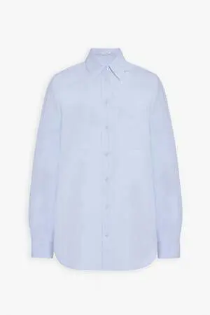 THE ROW Gavina Light Cotton Shirt - Blue