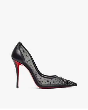 CHRISTIAN LOUBOUTIN Miss Z 100 Degrastass Pumps - Black