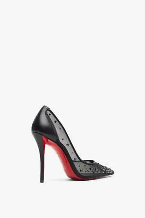 CHRISTIAN LOUBOUTIN Miss Z 100 Degrastass Pumps - Black