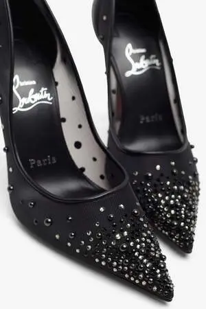 CHRISTIAN LOUBOUTIN Miss Z 100 Degrastass Pumps - Black