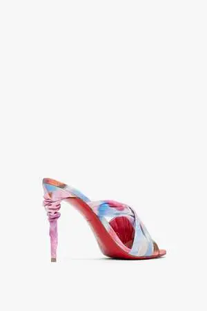 CHRISTIAN LOUBOUTIN Affabula 100 Flower Mules
