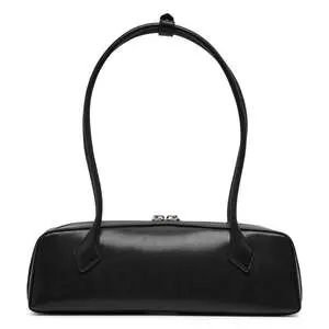 Alaïa Le Teckel Leather Bag - Black
