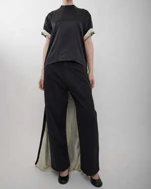 Phoebe Philo Graphic Train Top