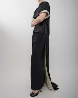 Phoebe Philo Graphic Train Top