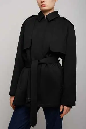 THE ROW Usuaia Wool Jacket - Black