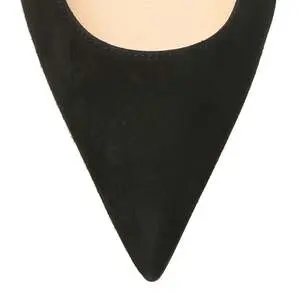 CHRISTIAN LOUBOUTIN Kate 85 Suede Pumps - Black