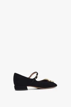 FERRAGAMO Marry 2 Suede Pumps