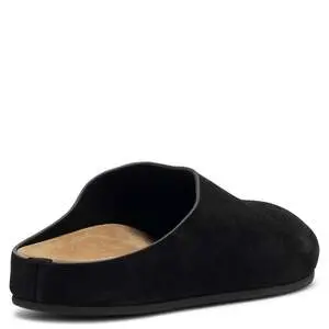 THE ROW Hugo Suede Slides