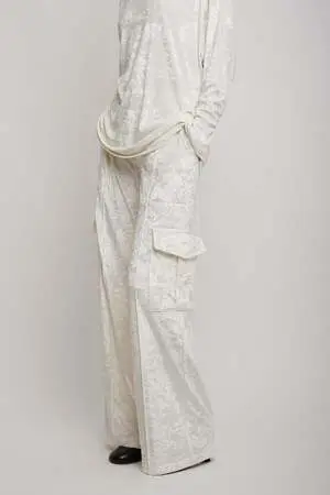 Phoebe Philo Liquid Cargo Trousers