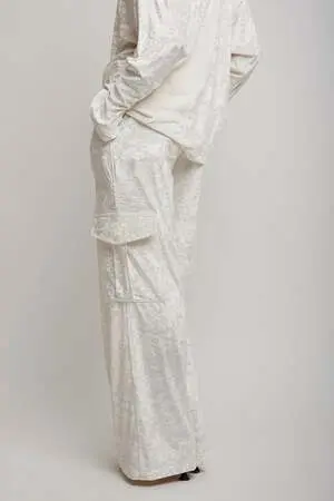 Phoebe Philo Liquid Cargo Trousers