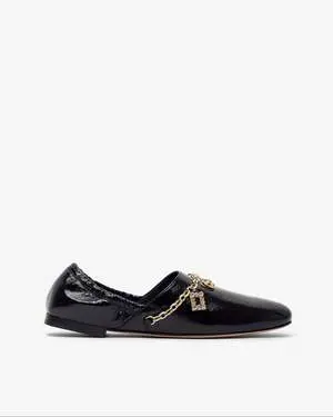 ROGER VIVIER Roundytoe Slipper With Charm Detail