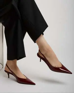 Amina Muaddi Anok 55 Slingbacks