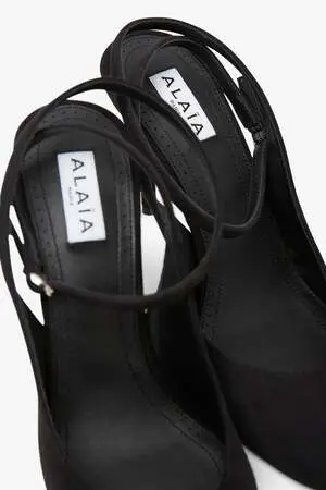 Alaïa Decollete 90 Slingbacks - Black
