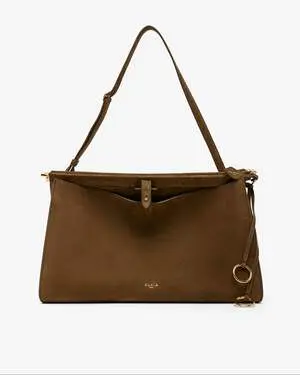 Alaïa Le Click Pocket 35 Shoulder Bag - Green
