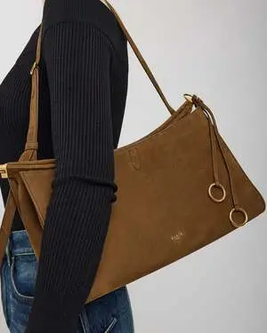 Alaïa Le Click Pocket 35 Shoulder Bag - Green