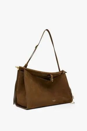 Alaïa Le Click Pocket 35 Shoulder Bag - Green
