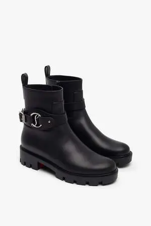 CHRISTIAN LOUBOUTIN Dianouchette Leather Ankle Boots