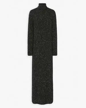 THE ROW Melani Cashmere Dress - Black