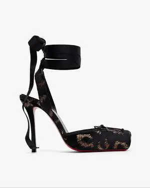 CHRISTIAN LOUBOUTIN Cassia Leopard Velvet Pumps