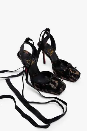 CHRISTIAN LOUBOUTIN Cassia Leopard Velvet Pumps
