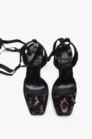 CHRISTIAN LOUBOUTIN Cassia Leopard Velvet Pumps