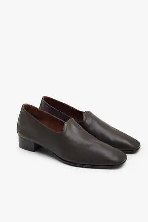 HERBERT LEVINE Soft Touch 30 Leather Loafers - Brown