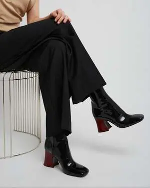 Chloé Janis Patent Ankle Boots