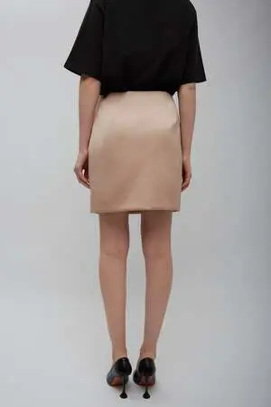 Chloé Satin Pencil Skirt