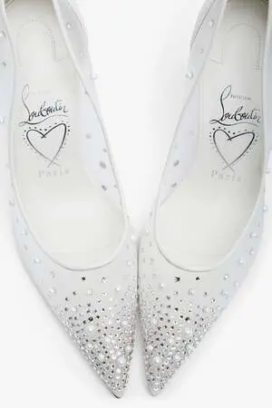 CHRISTIAN LOUBOUTIN Miss Z 100 Degrastrass Pumps
