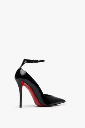 CHRISTIAN LOUBOUTIN Erozee 100 Patent Pumps - Black