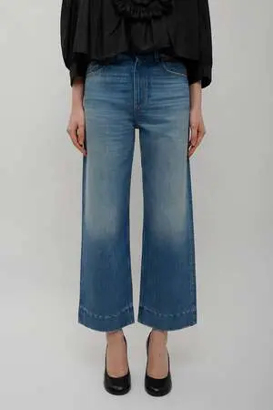Chloé Dream Washed Denim Jeans - Blue