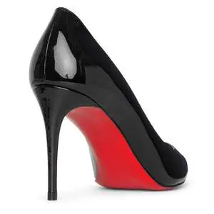 CHRISTIAN LOUBOUTIN Kate 85 Patent Pumps - Black