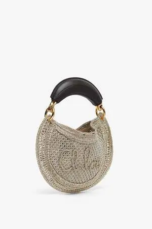Chloé Summer Banana Mini Bag - Silver