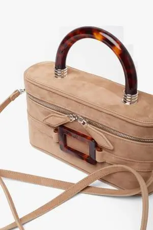 ROGER VIVIER Belle Vivier Vanity Mini Bag - Beige
