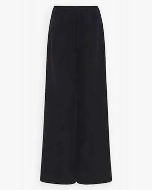 THE ROW Bellana Silk Shantung Pants - Black