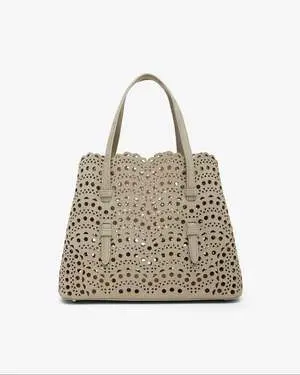 Alaïa Mina 25 Vienne Vague Tote - Grey