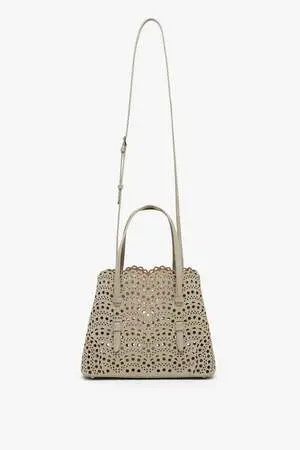 Alaïa Mina 25 Vienne Vague Tote - Grey