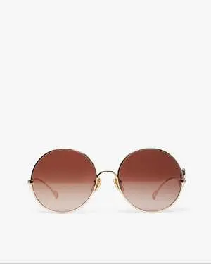 Chloé Round Frame Sunglasses - Brown