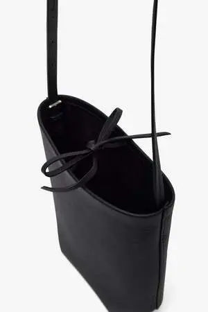 THE ROW N/s Park Crossbody Bag - Black