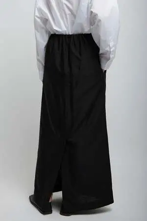 THE ROW Saul Silk Cotton Skirt