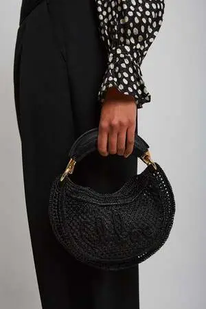 Chloé Summer Banana Mini Bag - Black