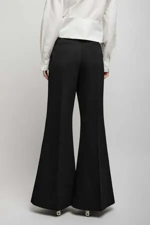 Givenchy Flared Smoking Trousers - Black