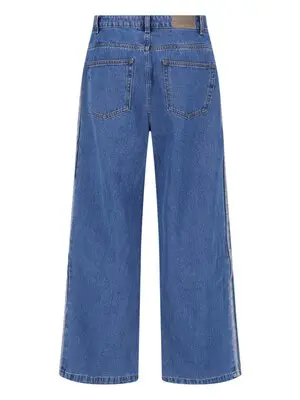 Adidas Wide-leg "firebird" Jeans